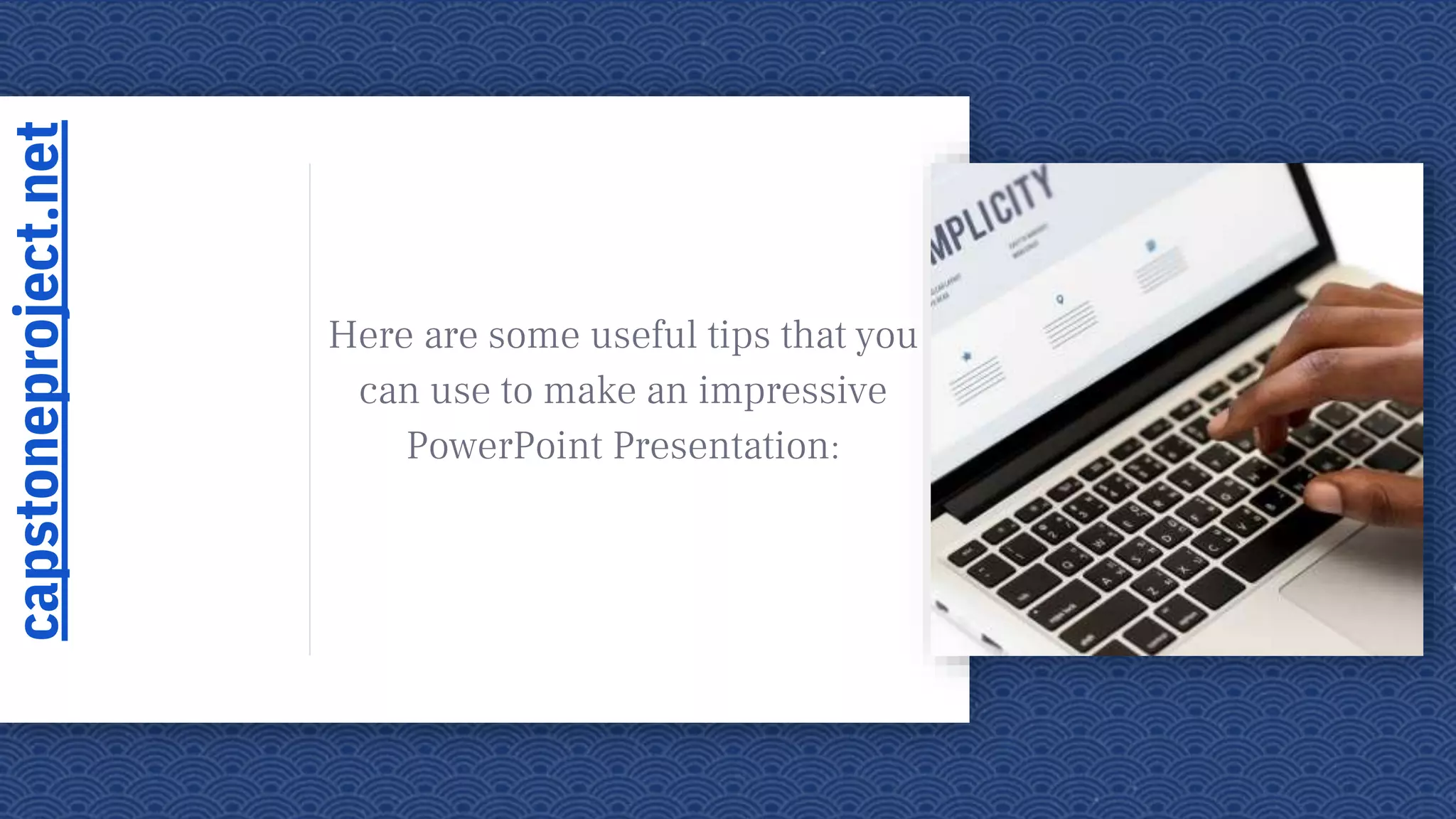 Capstone PowerPoint Presentation: Effective Guide | PPTX