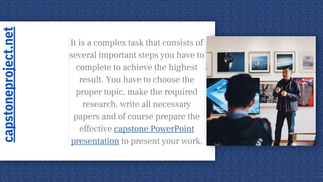 Capstone PowerPoint Presentation: Effective Guide | PPTX | Technology ...