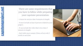 Capstone PowerPoint Presentation: Effective Guide | PPTX