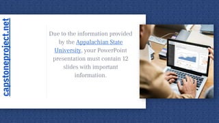 Capstone PowerPoint Presentation: Effective Guide | PPTX