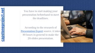 Capstone PowerPoint Presentation: Effective Guide | PPTX