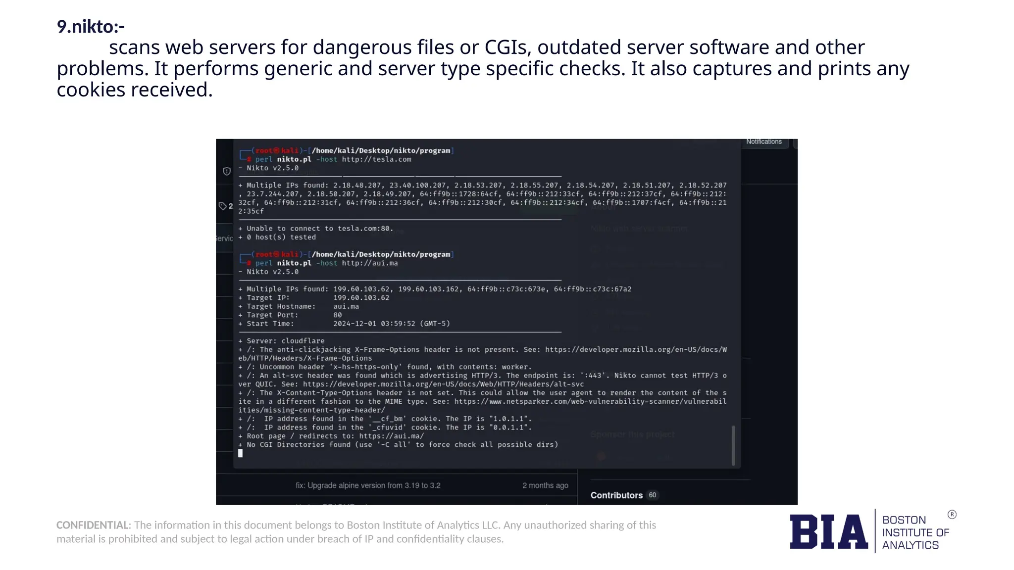 Tools and Methods for Reconnaissance in Cybersecurity | PPTX