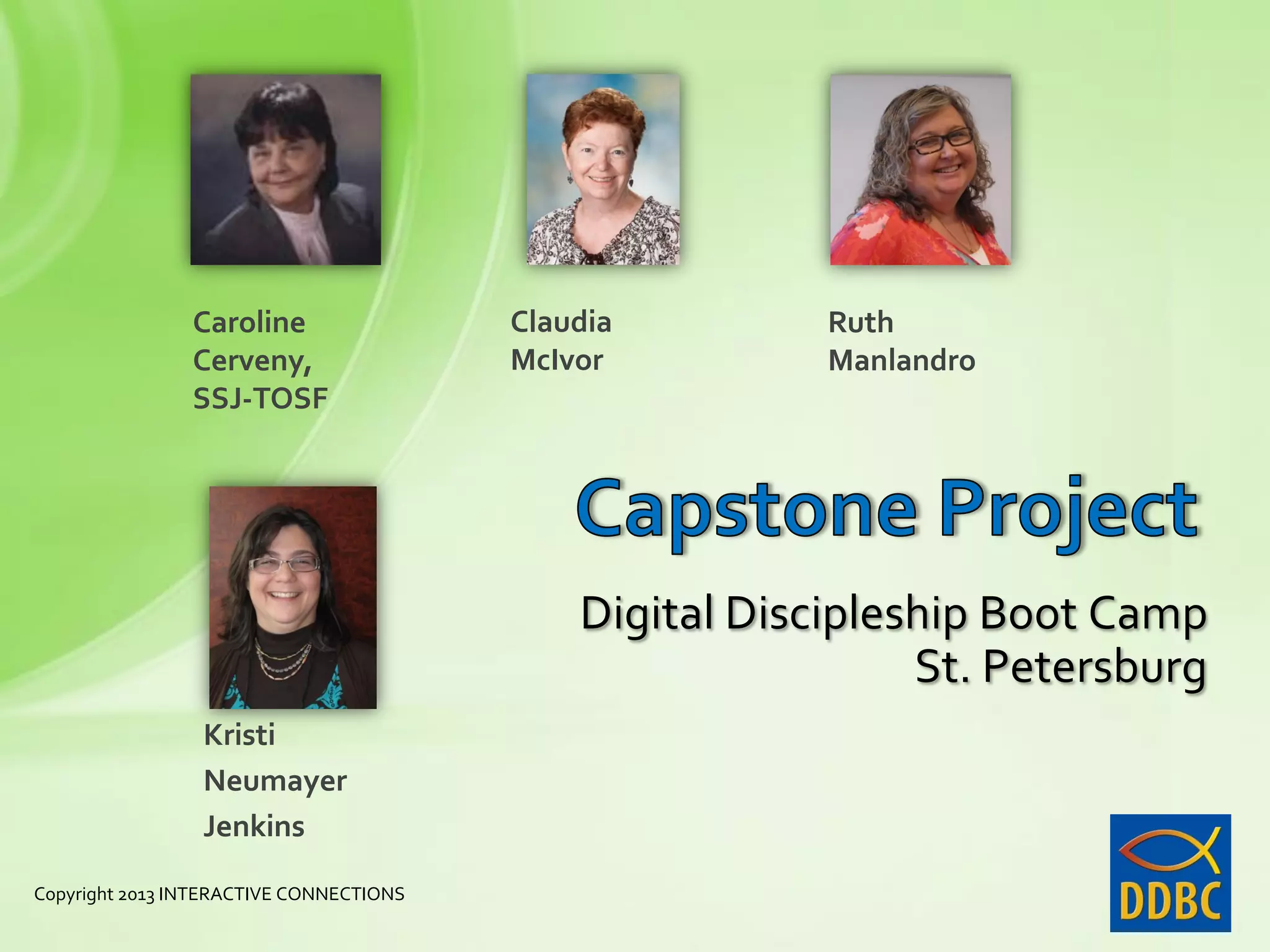 Capstone Project 2013 | PPT