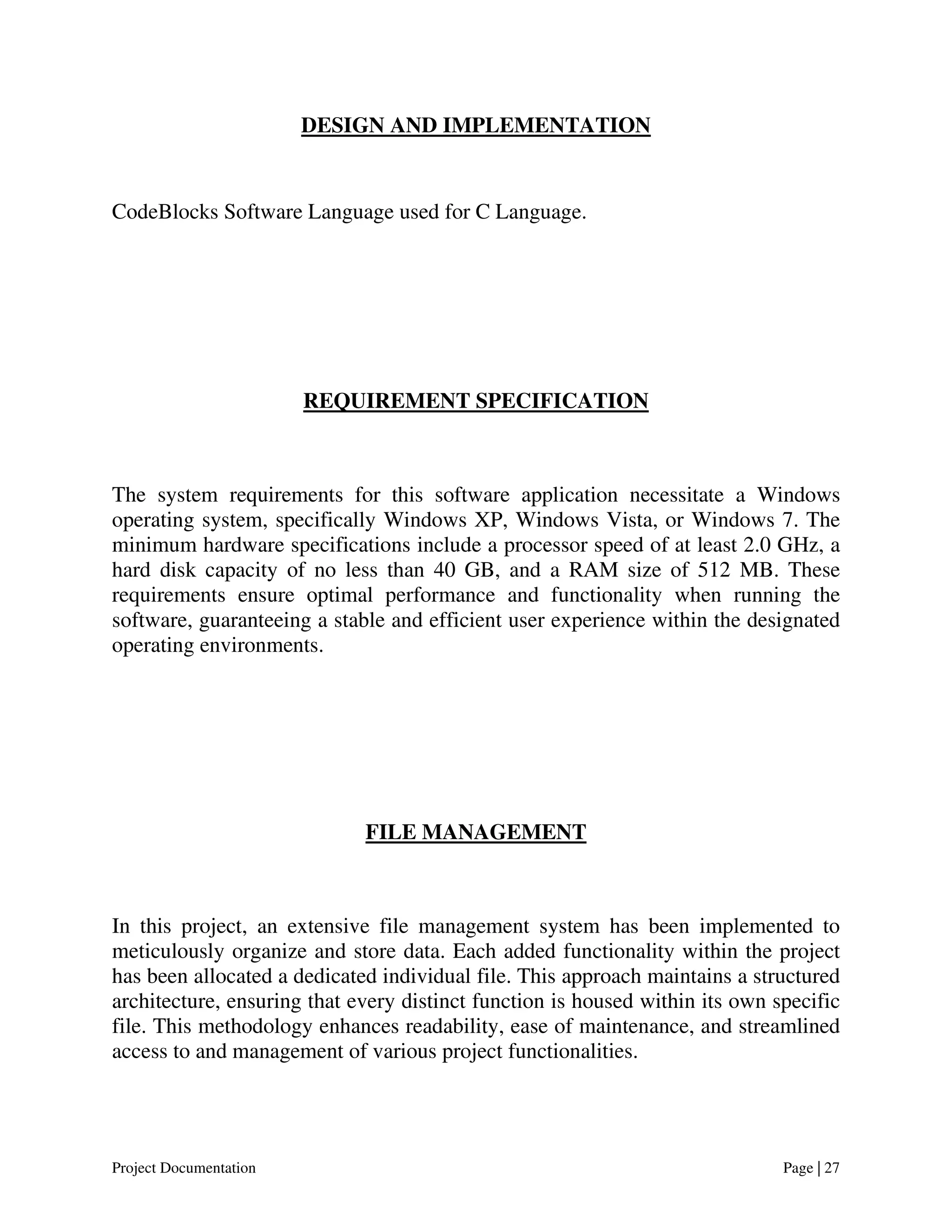 Employee Management System (EMS) Project Documentation | PDF