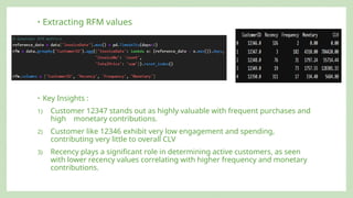 E-Commerce Customer Segmentation and Prediction: Unlocking Insights for Smarter Strategies | PPTX
