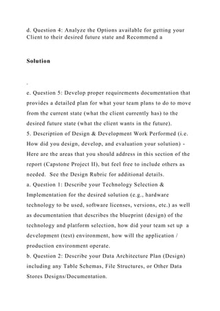 Capstone Project Report GuidelinesThe Capstone Project represent.docx