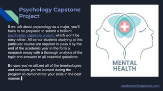 Capstone Project Ideas for IT, Psychology, Engineering | PPT