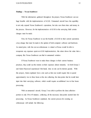 Embry-Riddle 2018 Unmanned Aircraft Systems Capstone | PDF