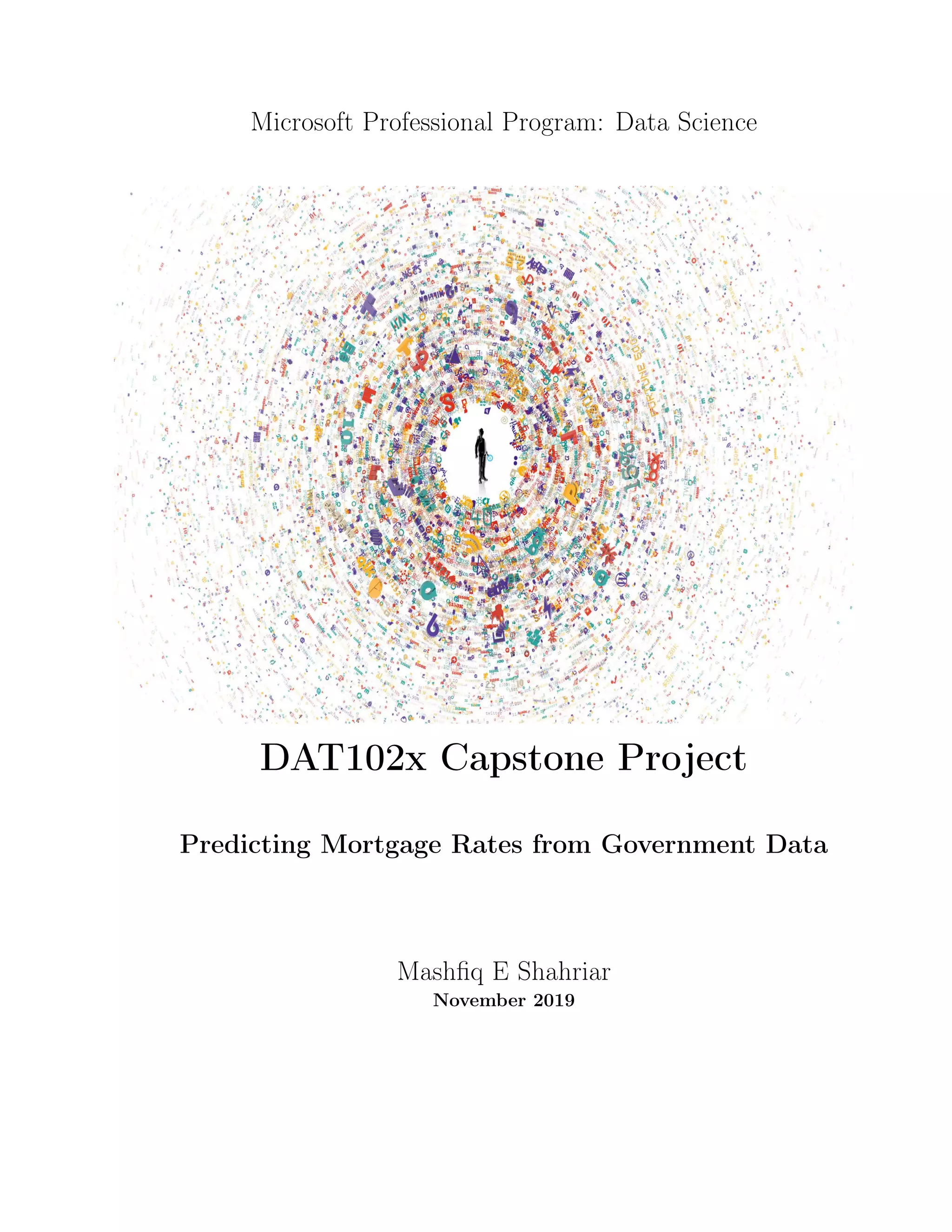 Microsoft Professional Capstone: Data Science | PDF