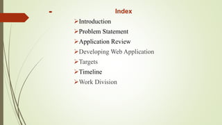 Capstone Project Introduction PPT | PPT