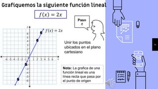Cápsula ppt oa 7 10 funcion lineal, j.balza 8°básico, matemática | PPTX