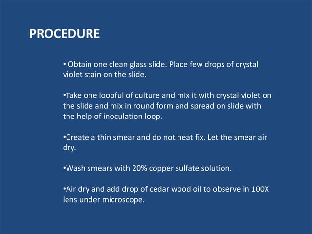 Capsular Staining - 1 | PPTX | Chemistry | Science