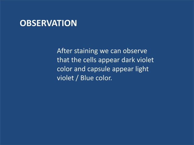 Capsular Staining - 1 | PPTX | Chemistry | Science