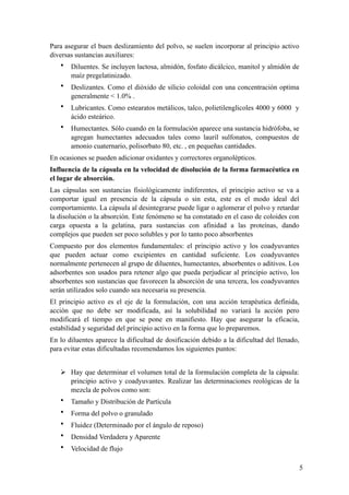 Capsulas duras | PDF