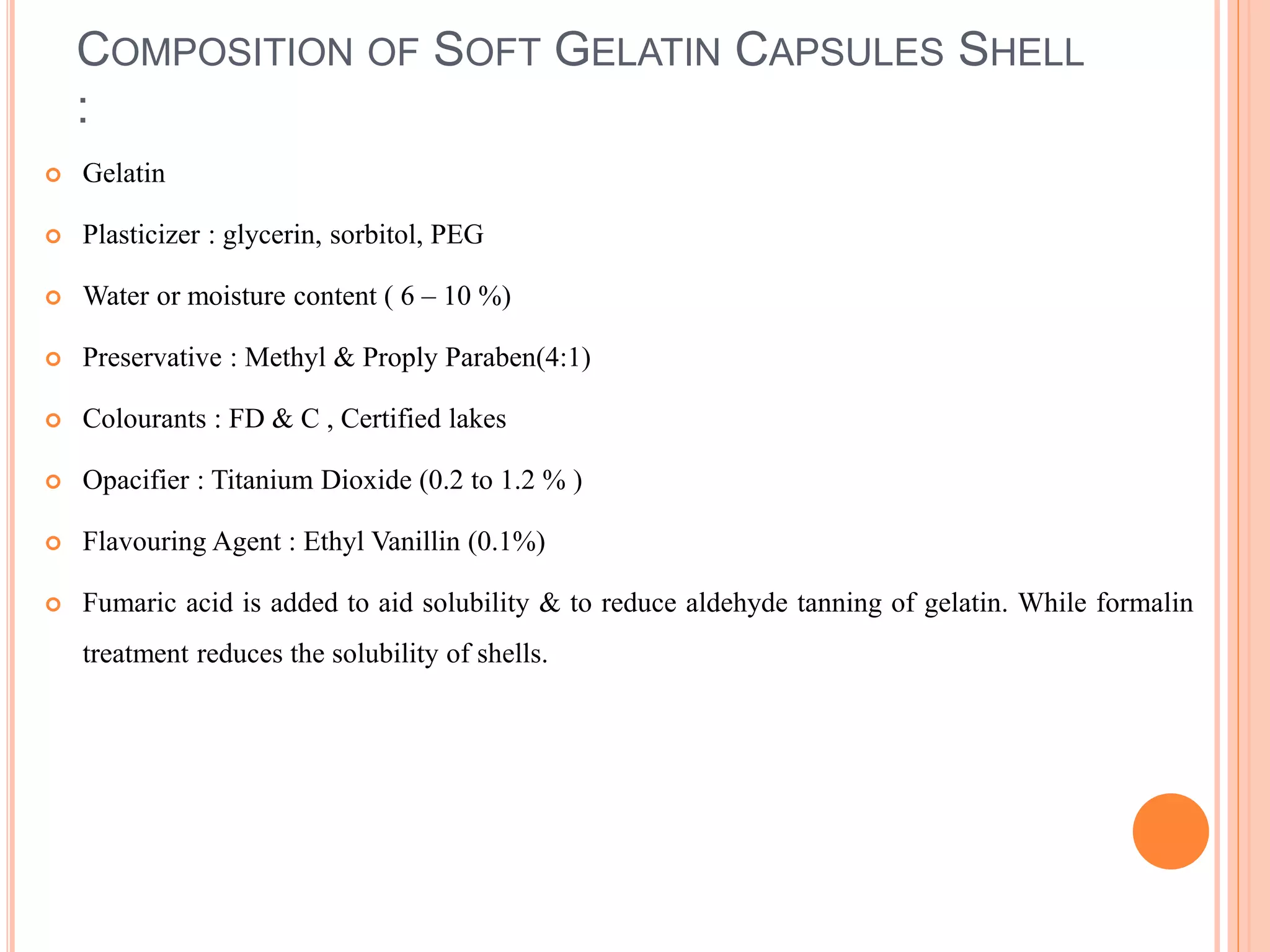 Hard Gelatin Capsule & Soft Gelatin Capsule | PPTX