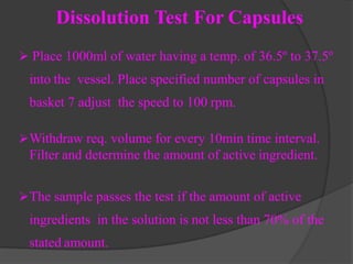 Capsule, Capsule as dosage from, presentation on capsule, complete ...