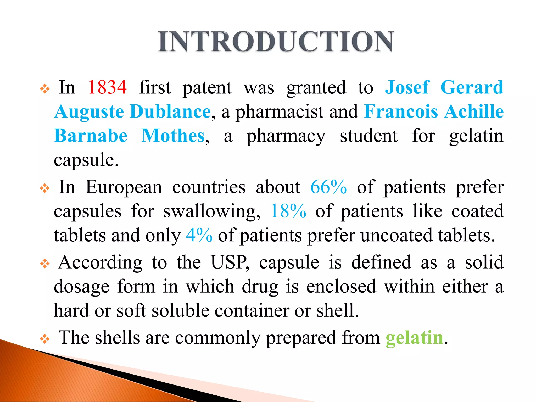 Formulative Pharmacy - CAPSULE | PDF