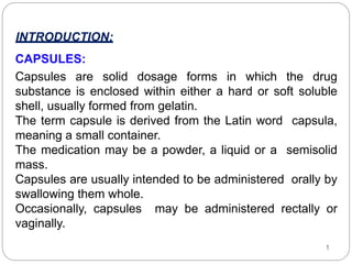 capsule.ppt | Chemistry | Science