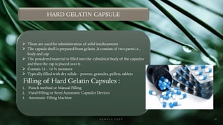 Capsule, manufacturing of capsule,Soft gelatin capsule, preparation ...