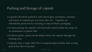 Capsule, manufacturing of capsule,Soft gelatin capsule, preparation ...