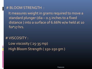 Capsule 1 manufacturing and qc test by Kailash Vilegave | PPT