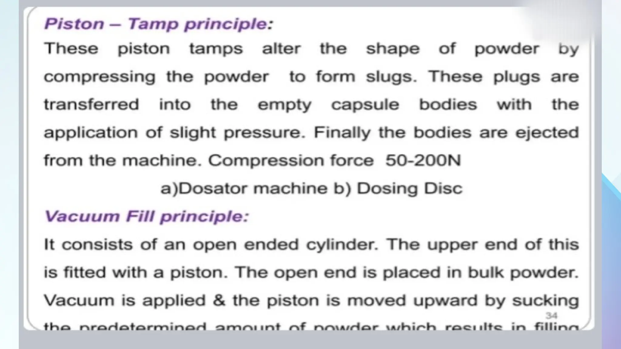 Capsule 2 filling punch method principles .pptx