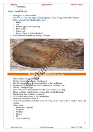 Capsule ancient history | PDF