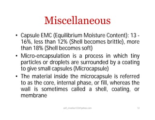 Capsule by asif al mahmood | PPT