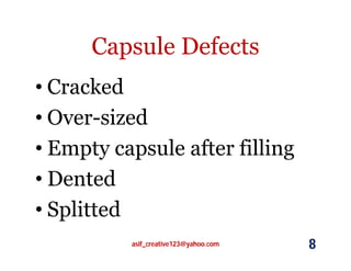 Capsule by asif al mahmood | PPT