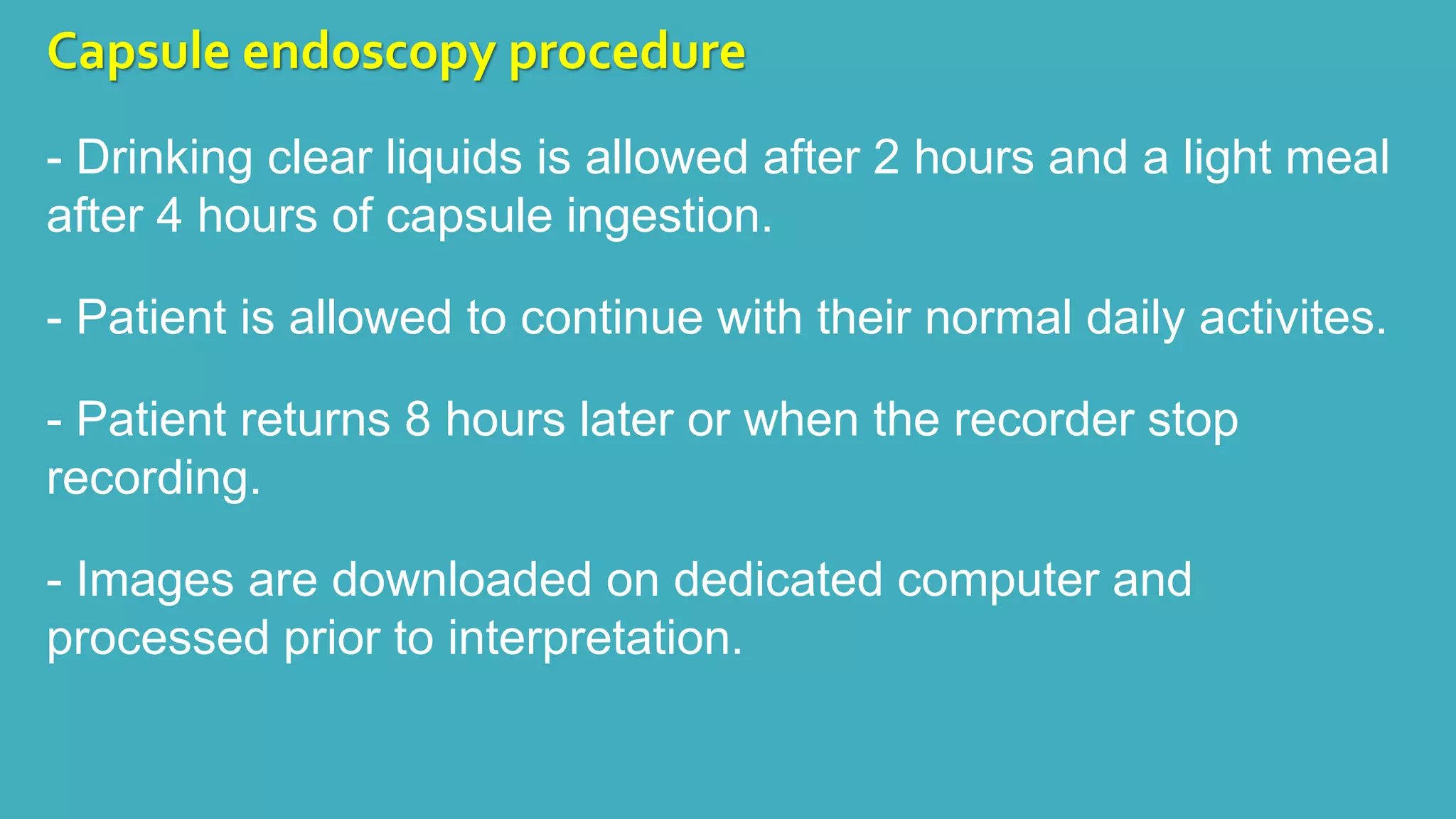Capsule endoscopy | PPTX