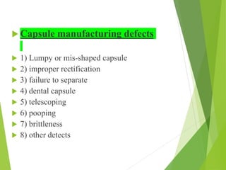 capsule manufacturing defects.pptx