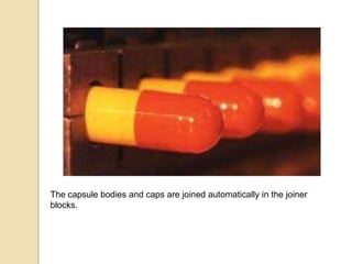 Capsule Manufacturing Process | PPTX