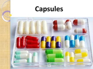 Pharmaceutical Capsule Part 1 Introduction | PDF