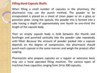 Pharmaceutical Capsule Part 1 Introduction | PPT