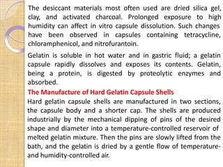 Pharmaceutical Capsule Part 1 Introduction | PPT