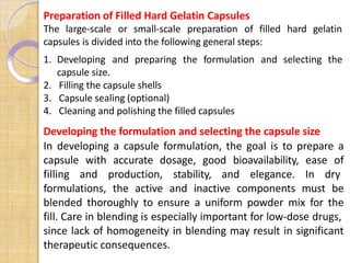 Pharmaceutical Capsule Part 1 Introduction | PDF