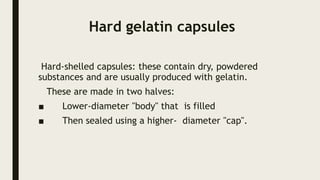 capsule ppt.pptx leactures for students of pharmacy | PPT