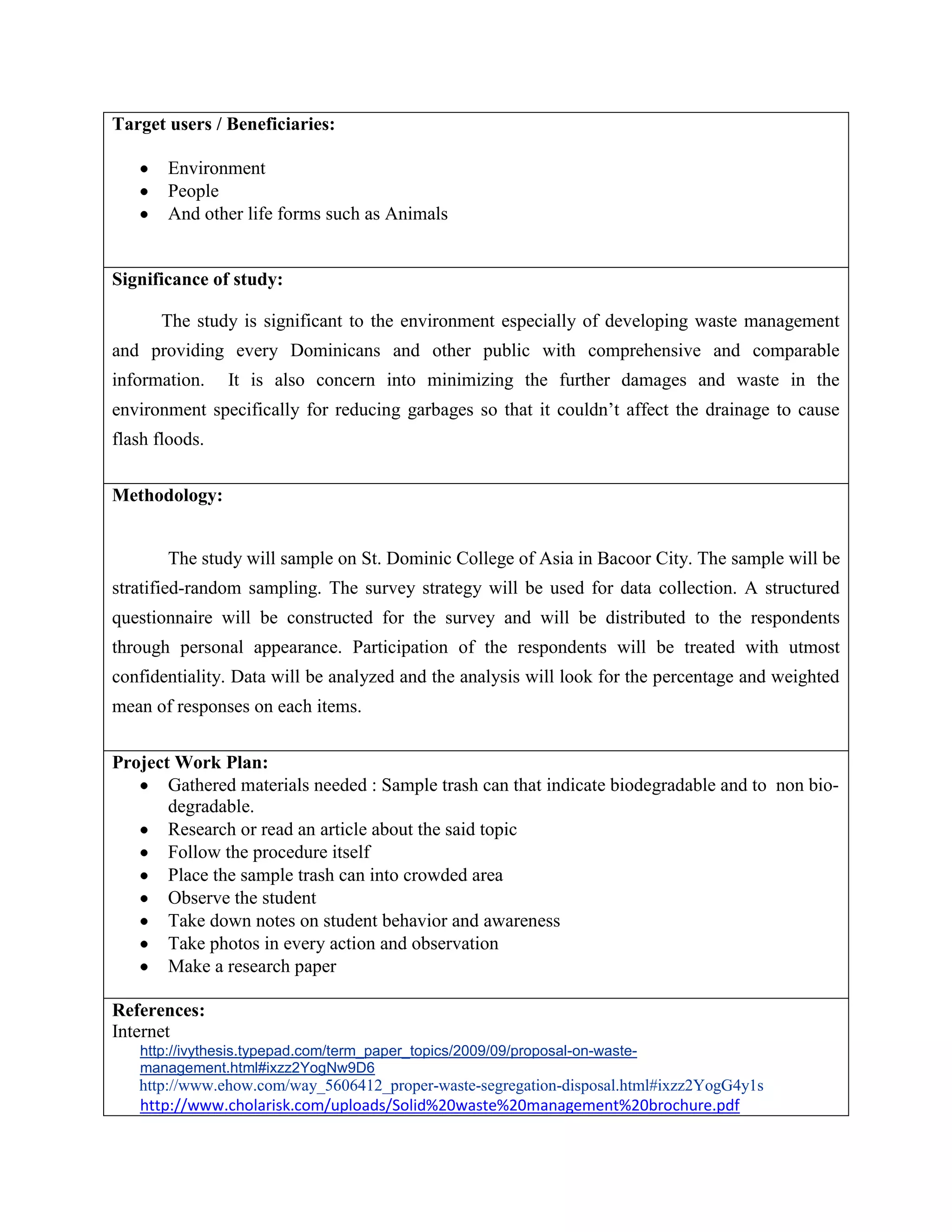 Capsule proposal | DOCX