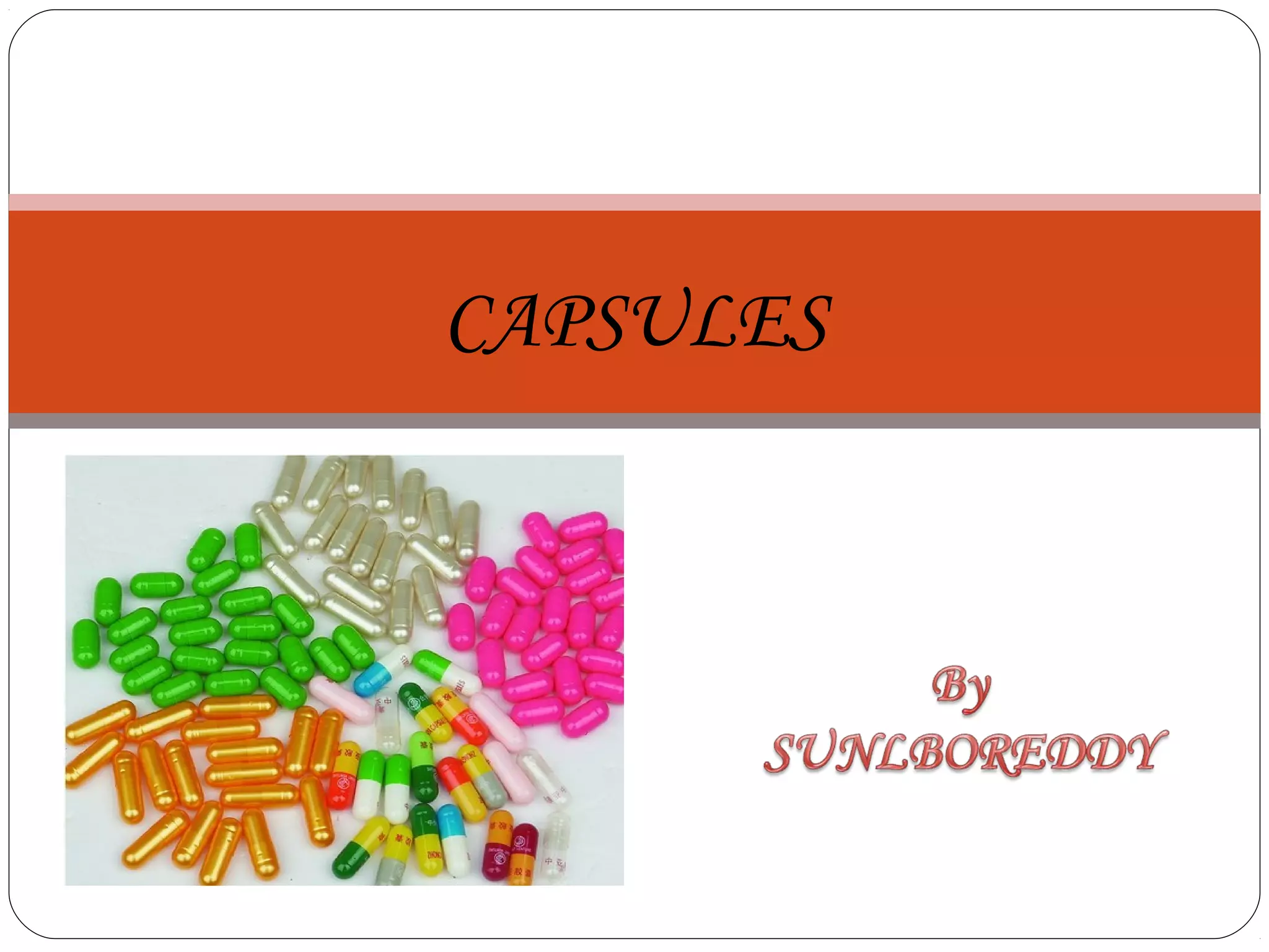 Capsule's | PPT