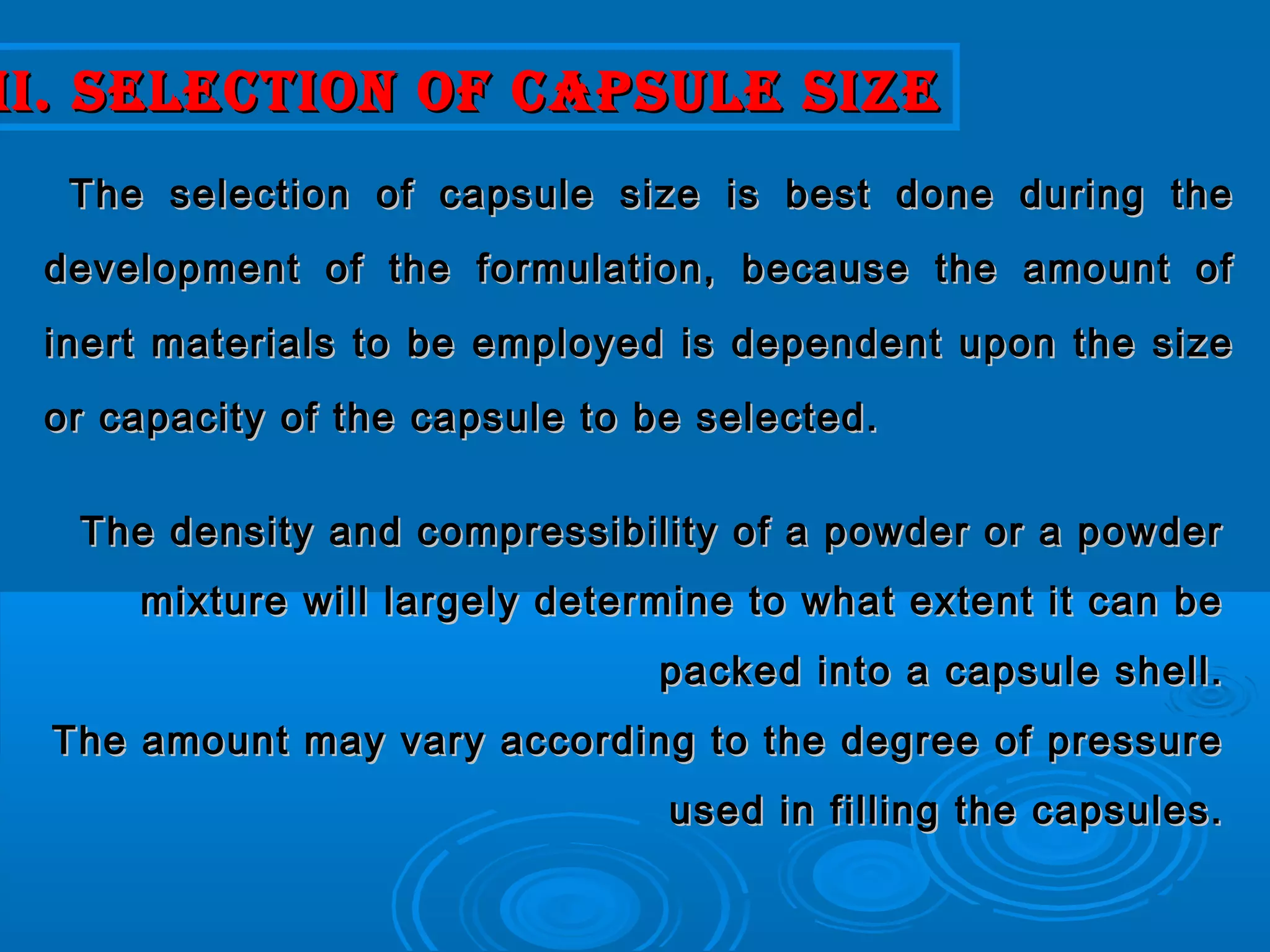 Capsules -Pharmaceutics | PPT