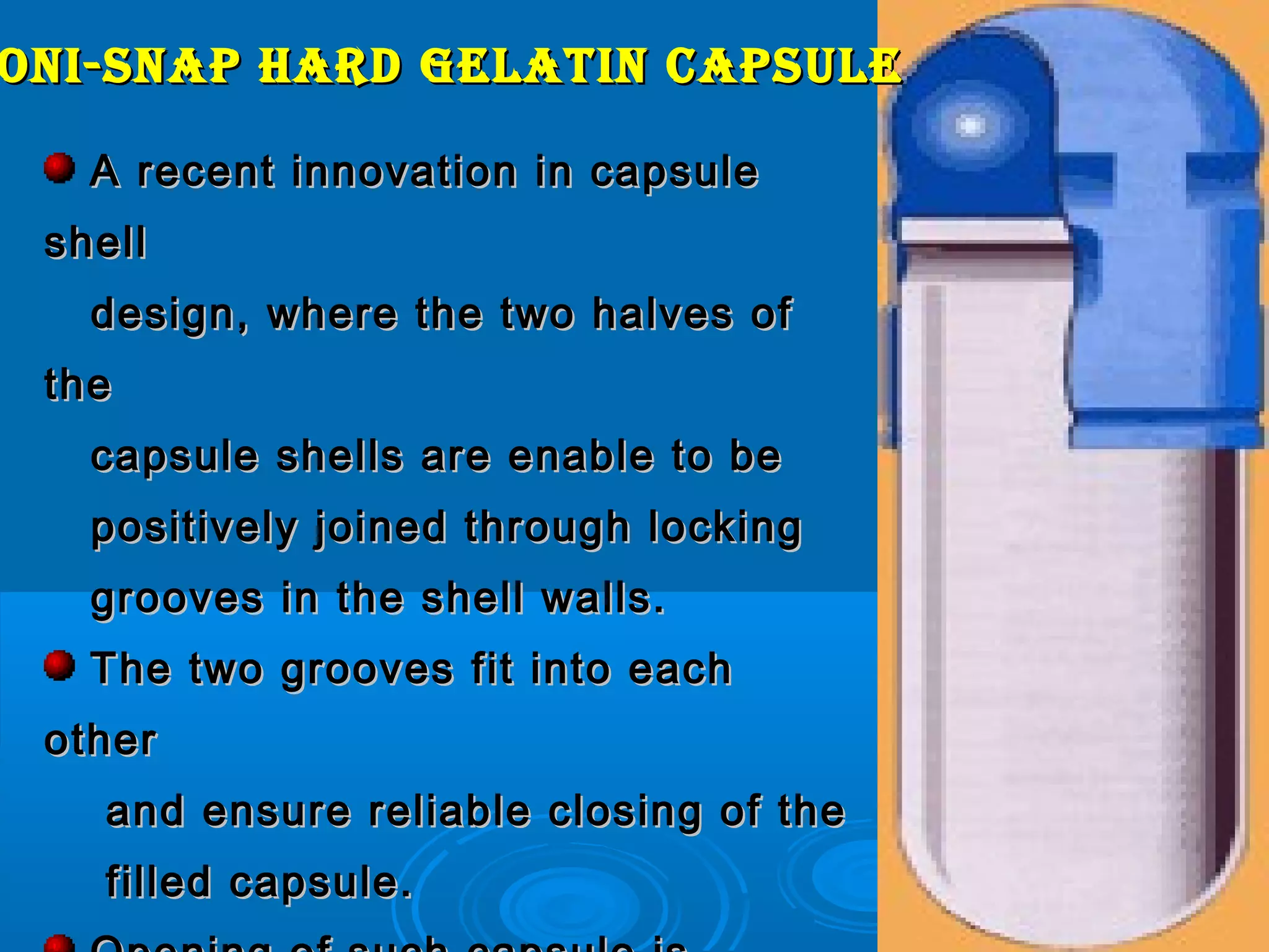 Capsules -Pharmaceutics | PPT