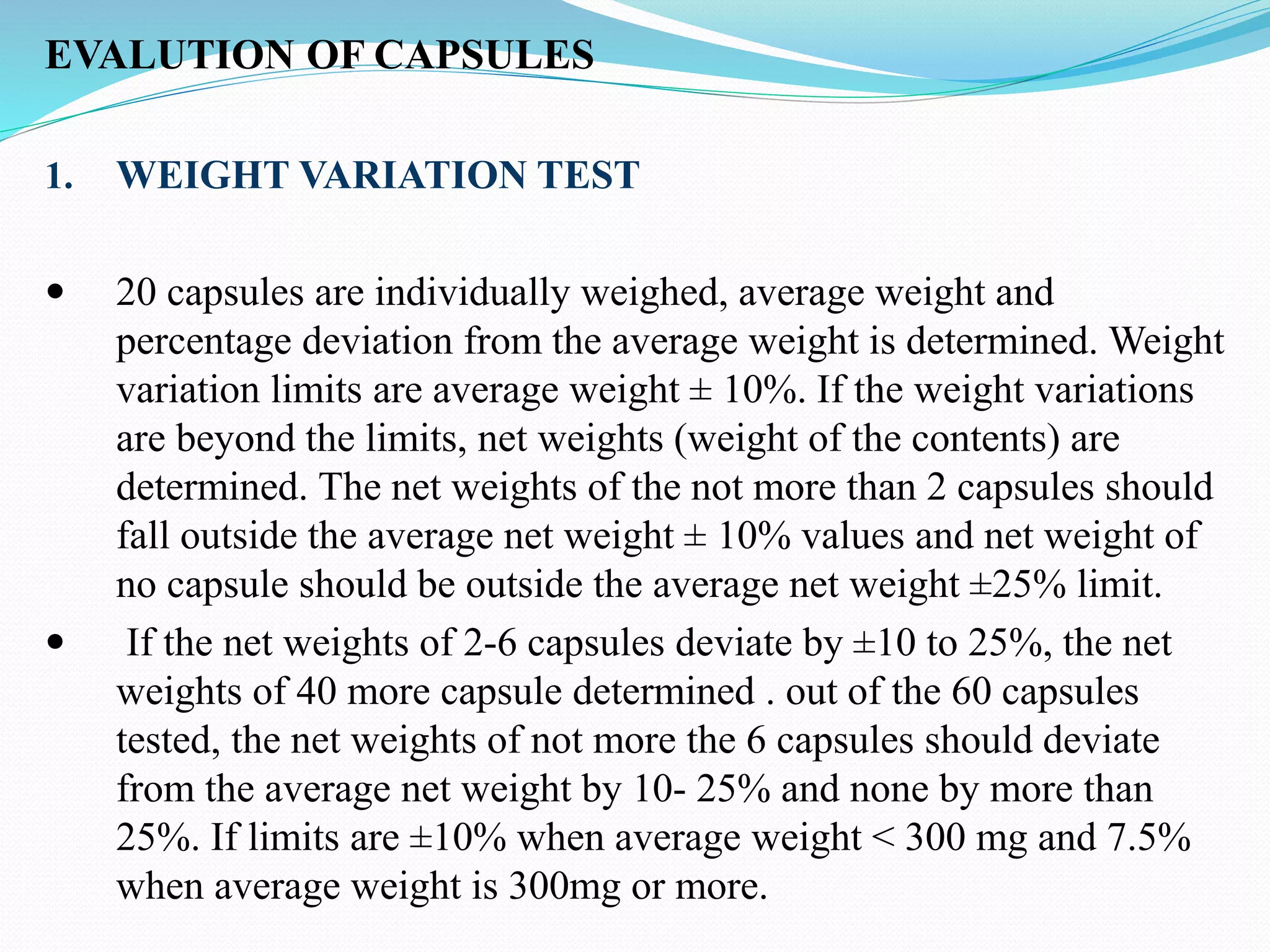 Capsules classification and manufacture | PPTX