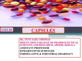 Capsules | PPTX