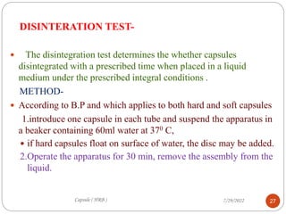 capsules.ppt | Pharmaceutical Industry | Industries