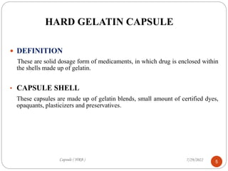 capsules.ppt | Pharmaceutical Industry | Industries