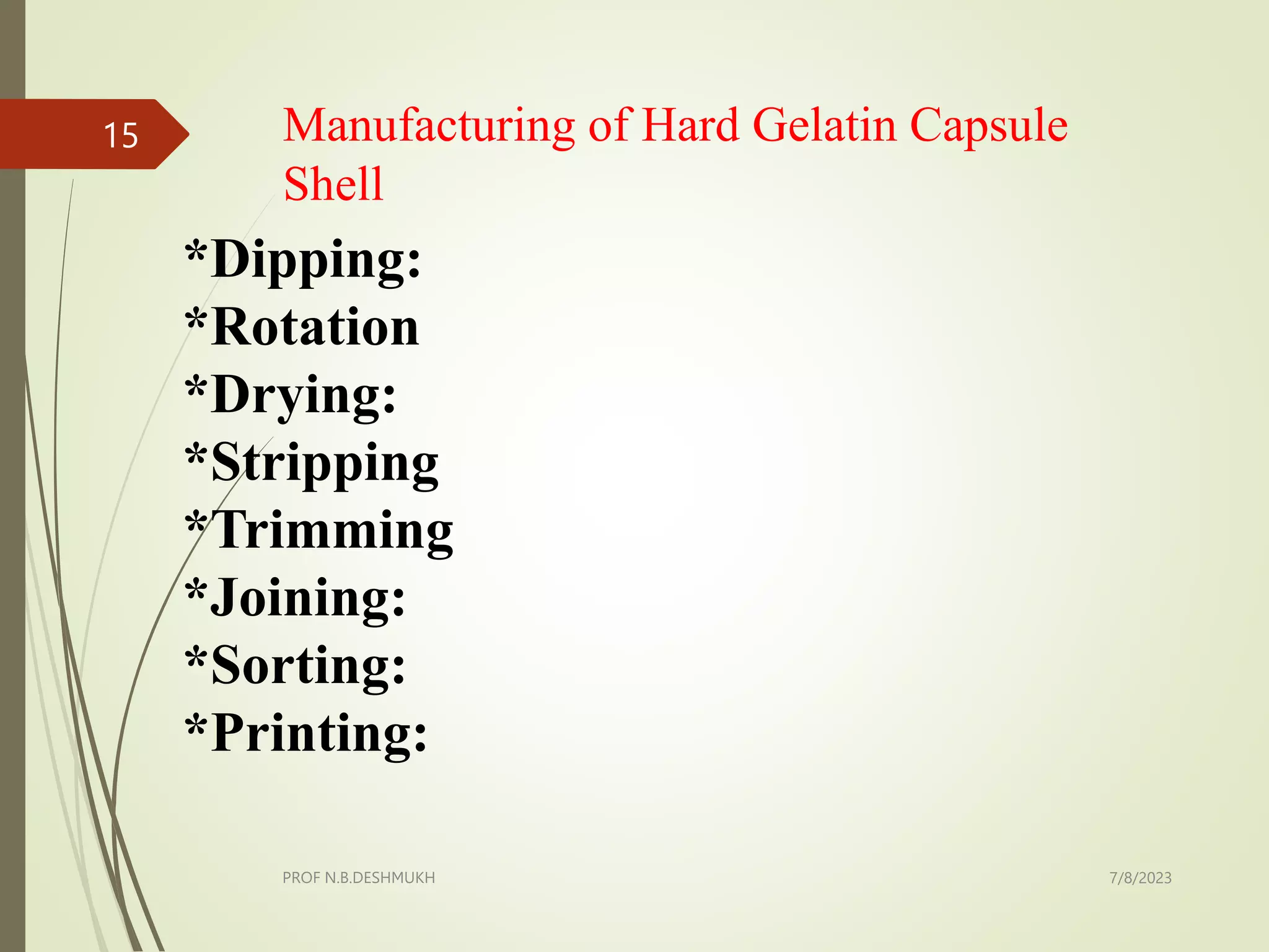 Hard gelatin capsules | PPTX