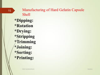 Hard gelatin capsules | PPTX