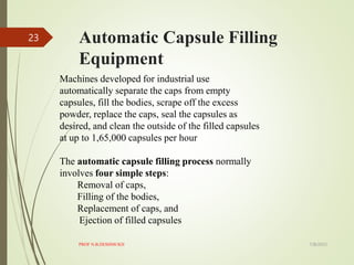 Hard gelatin capsules | PPTX