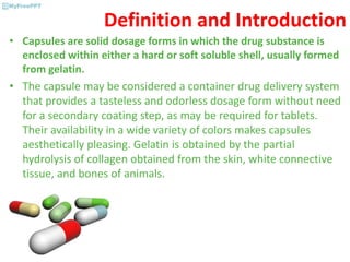Capsules. Their Types, manufacturing and packaging.pdf