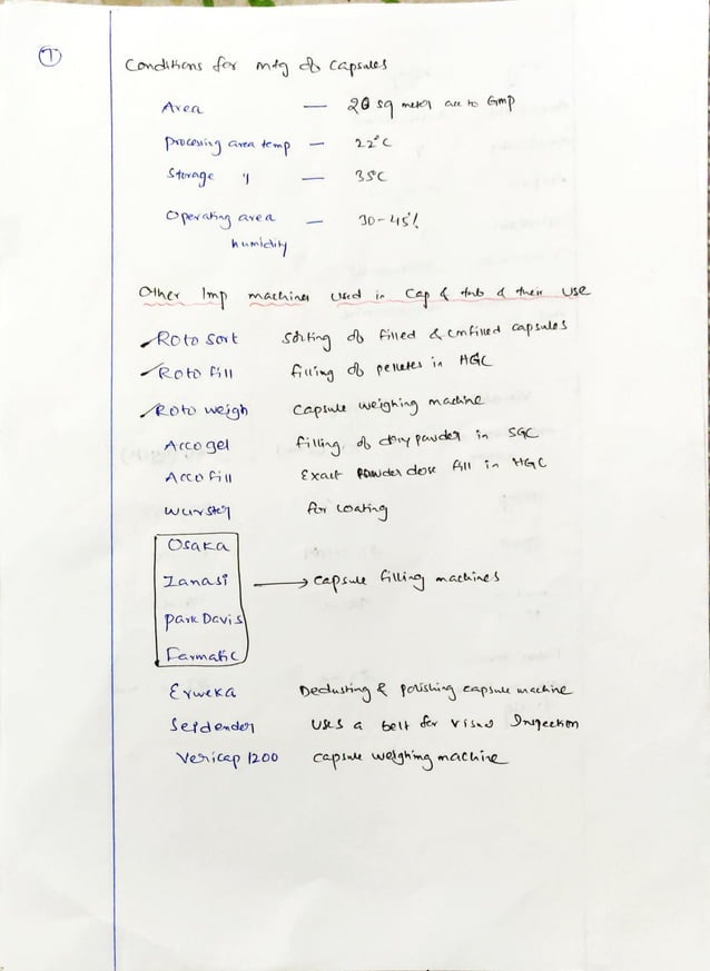 Capsules GPAT PREPARATION NOTES for pharmacy | PDF